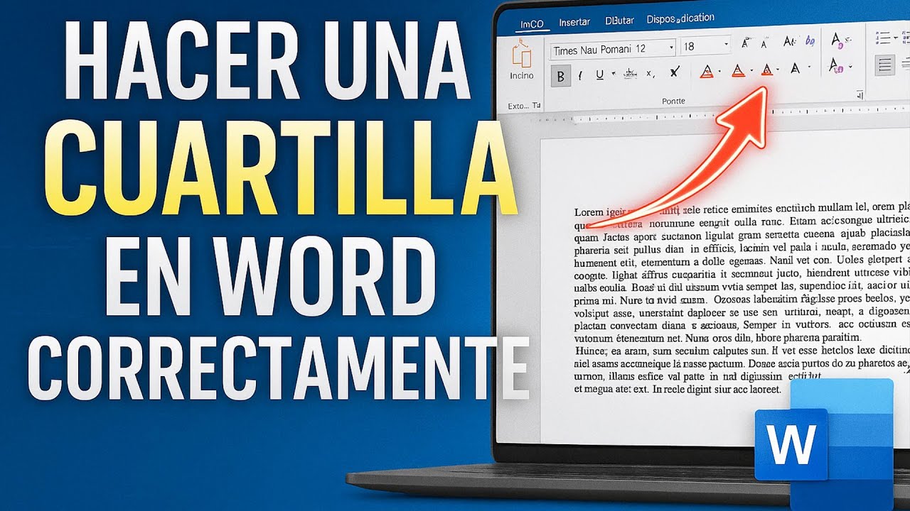 Como Hacer Cuartilla En Word Correctamente Youtube