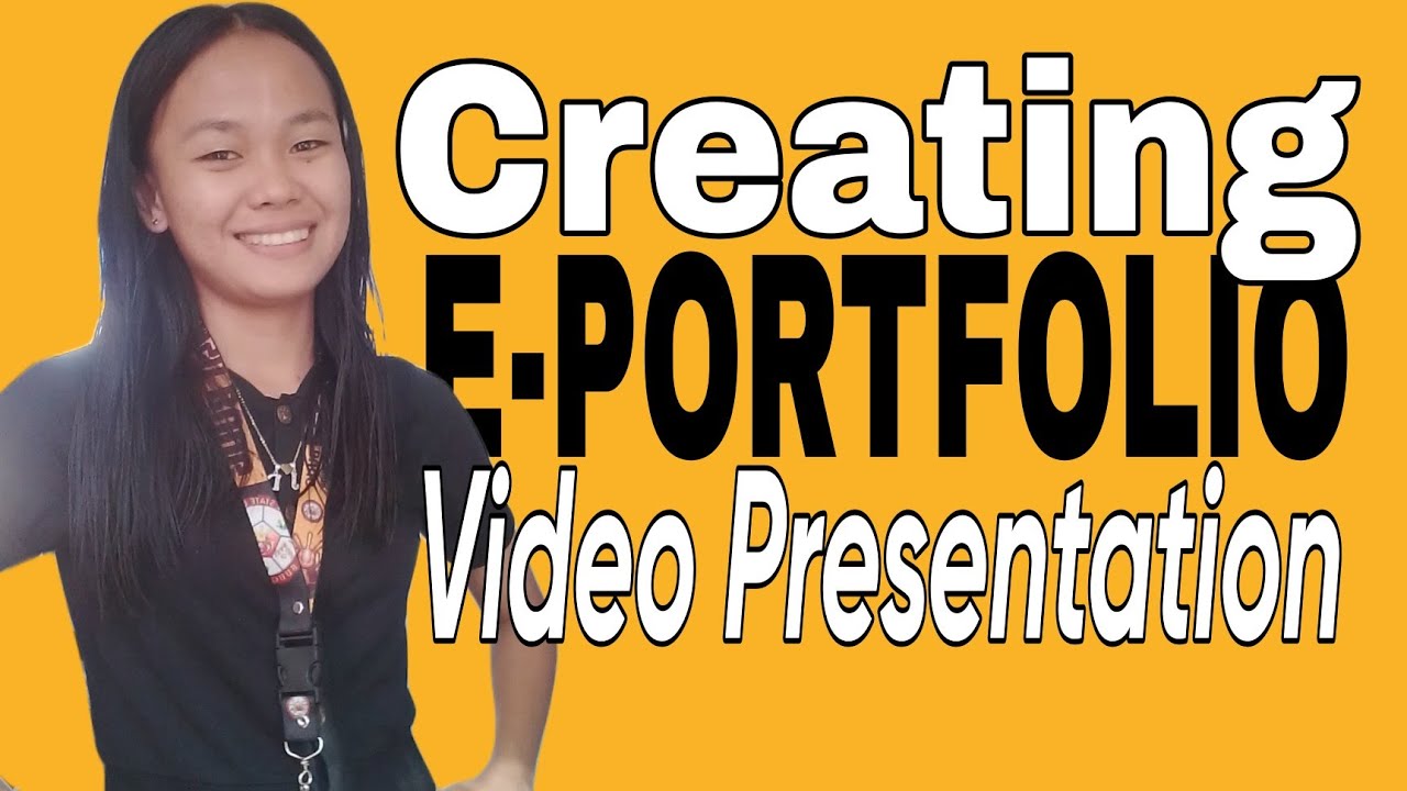 Creating An E Portfolio As A Technology Tool Cpe107 Group 8 Youtube