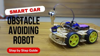 How To Make Obstacle Avoiding Robot Using Arduino Ultrasonic Sensor