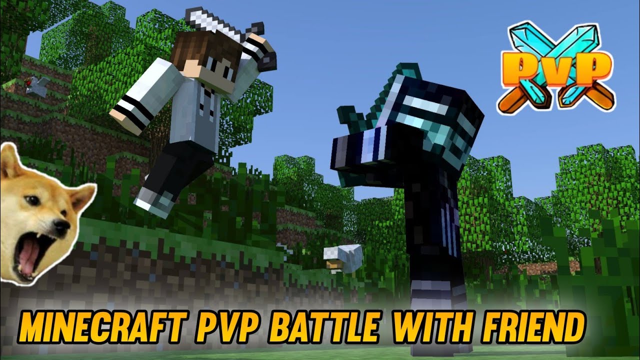 Minecraft Pvp Battle With Friend ёяшвёяфе Minecraft Pvp Gameplay Atomic X