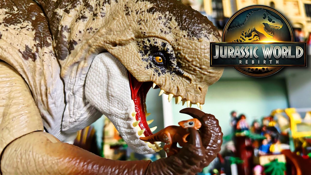 D Rex Vs Aquilops Lego Jurassic World Rebirth Mattel Youtube