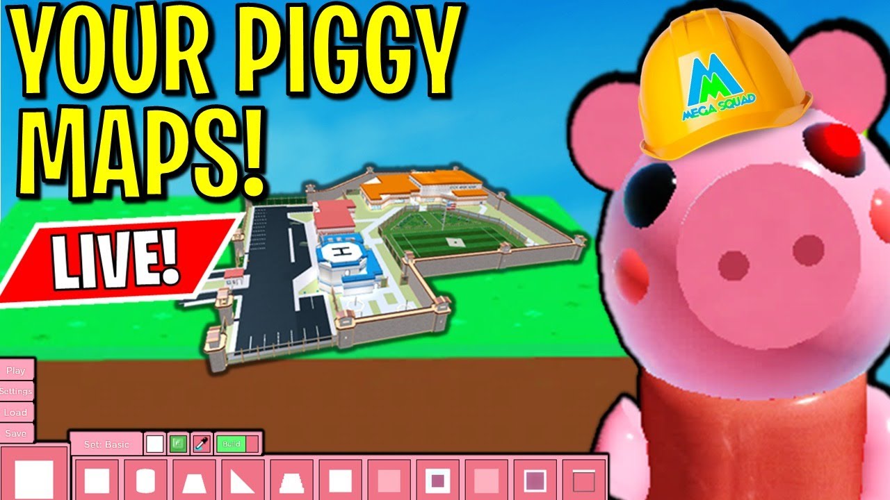 рџ ґ Roblox Piggy Build Mode The Best Custom Maps Live Youtube