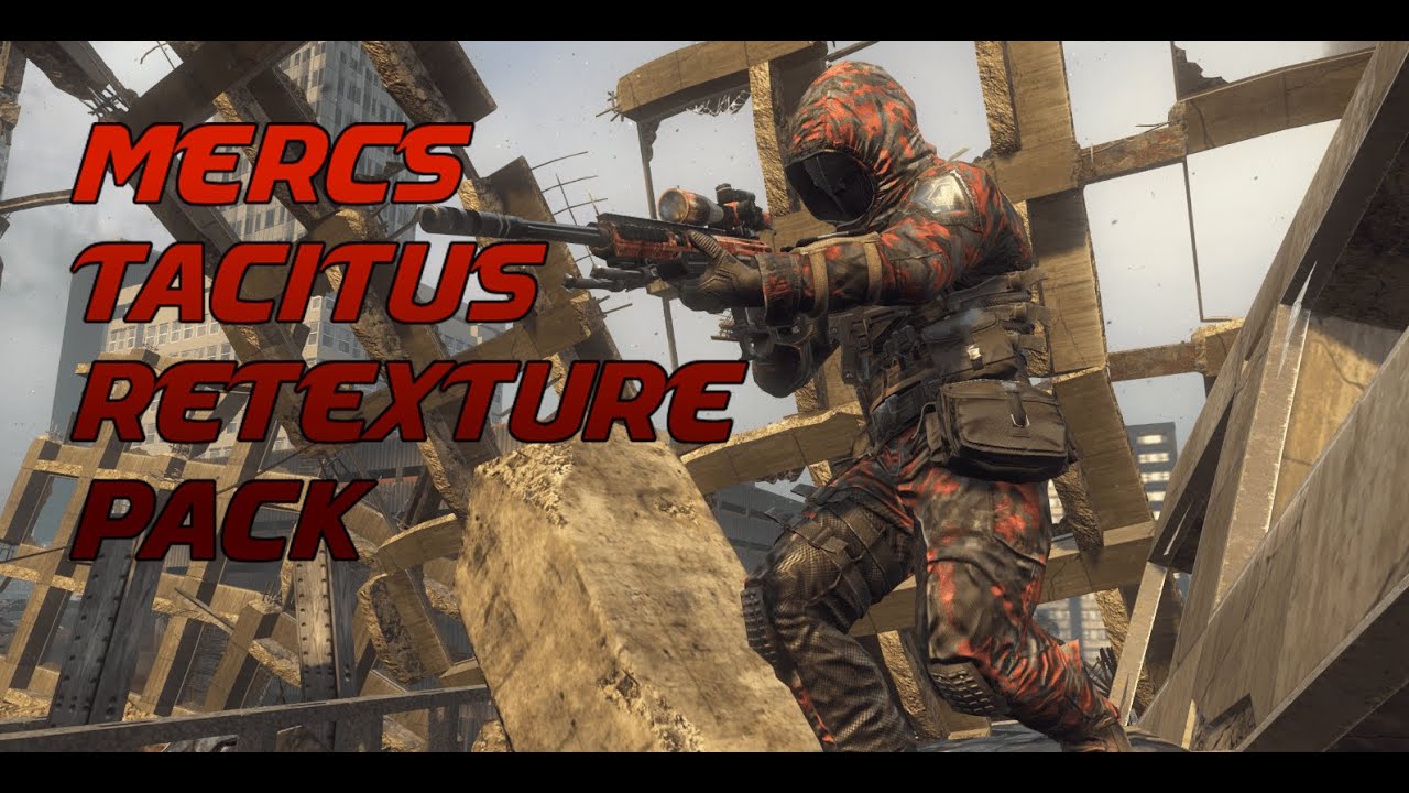 Bo2 Plutonium Mercs Tacitus Re Texture Pack Youtube