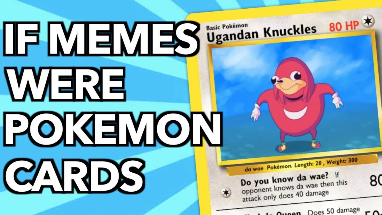 Funny Pokemon Card Memes