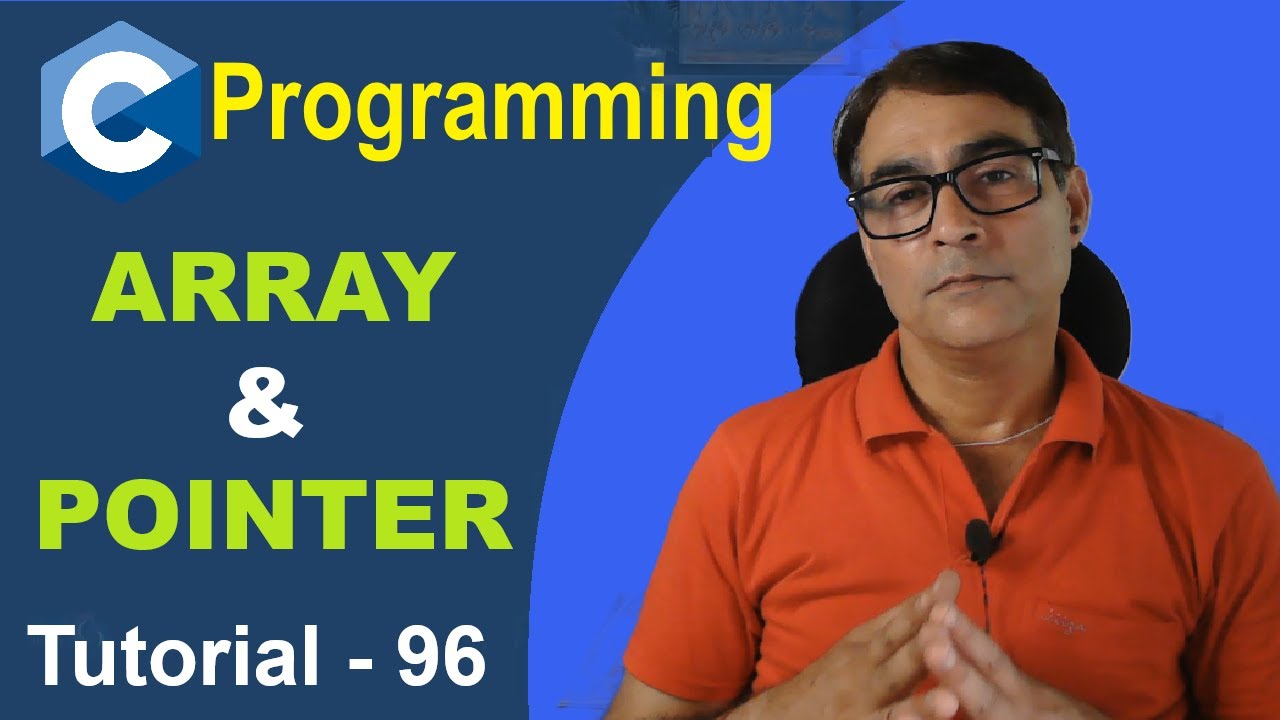 Array Pointers In C Programming With Examples In Hindi C Language
