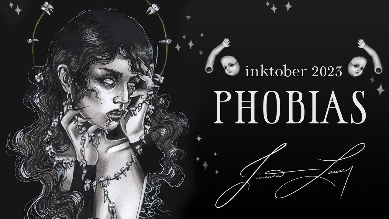 Phobias Inktober 2023 By Jessica Lauser Tiktok Compilation