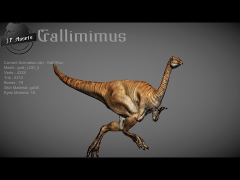 Jurassic Pack Gallimimus