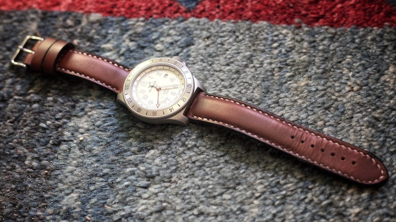 Make A Fancy Leather Watch Strap Full Tutorial Youtube