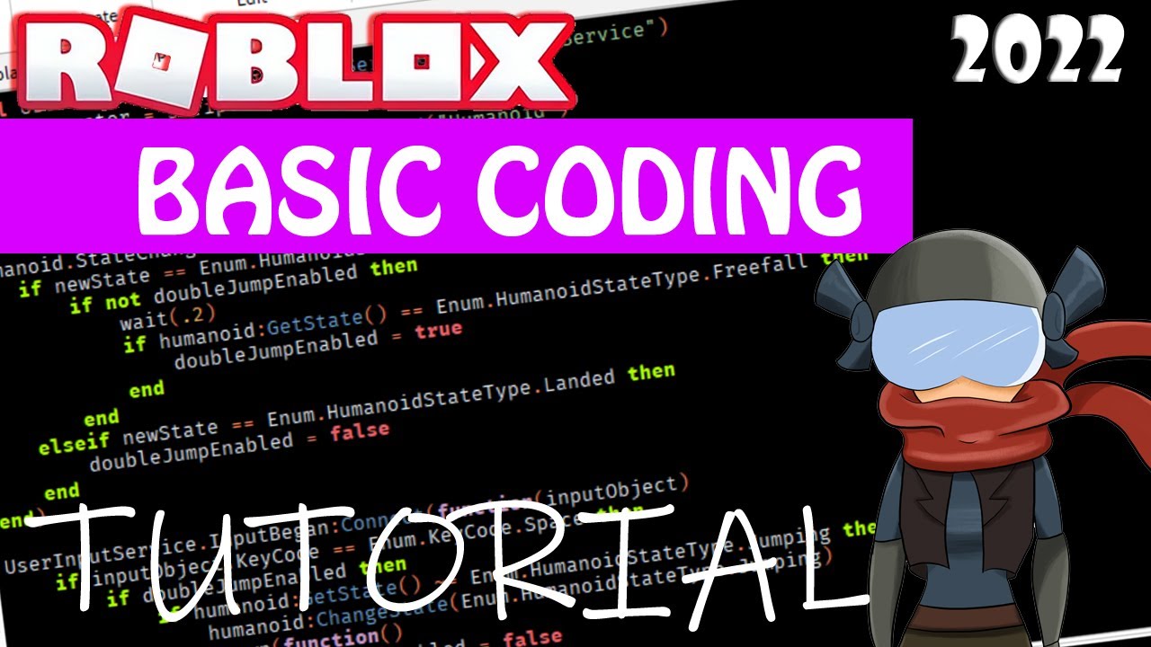 Learn Roblox Developer Studio Free Coding Basics In Lua Youtube