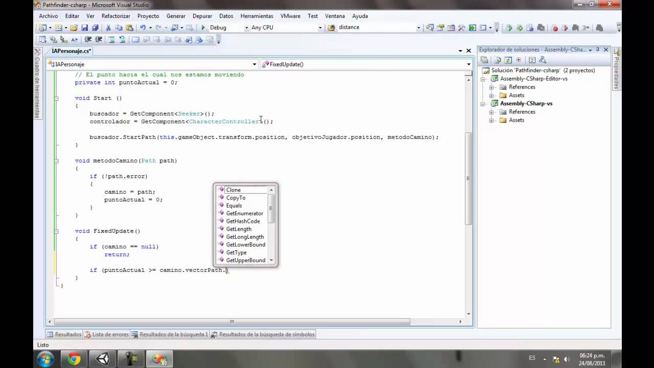 Unity 3d Pathfinding Parte Iii Youtube