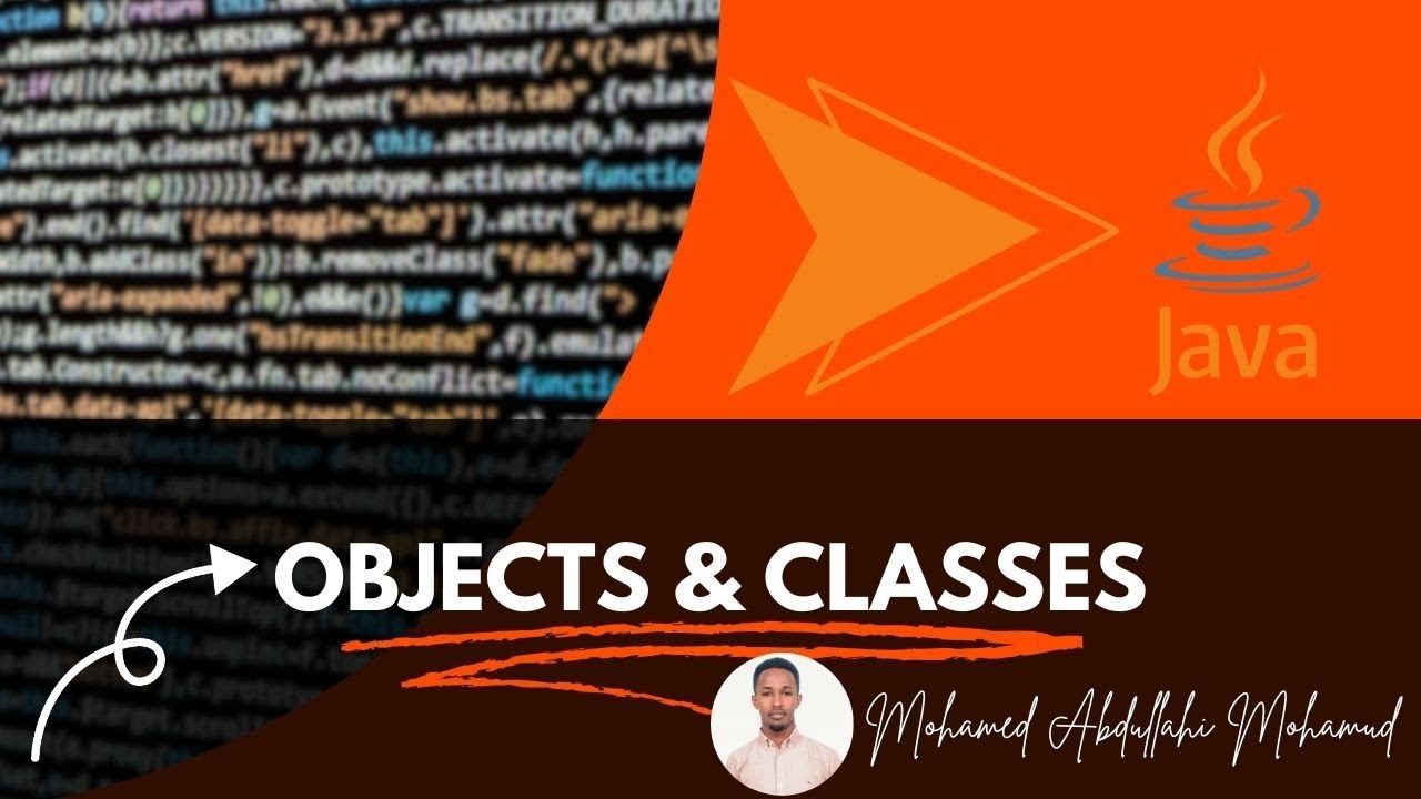 Classes And Objects Using Java Afsoomaali Youtube