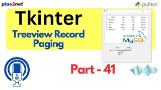 Insert Data Into Mysql With Tkinter Treeview Python Gui Tutorial Python