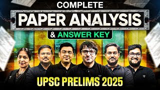 Upsc Prelims 2024 Paper Analysis Answer Key Excepted Cut Off Gs
