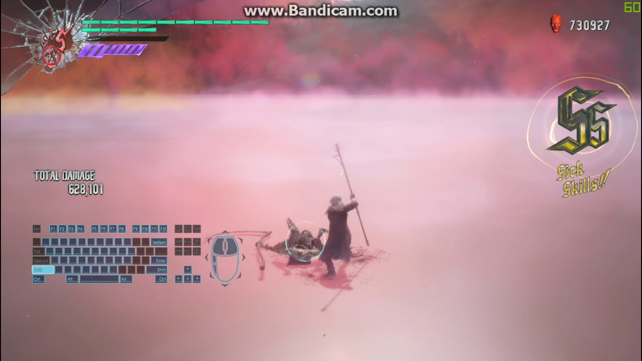 Devil May Cry 5 Dante Combo Training Youtube