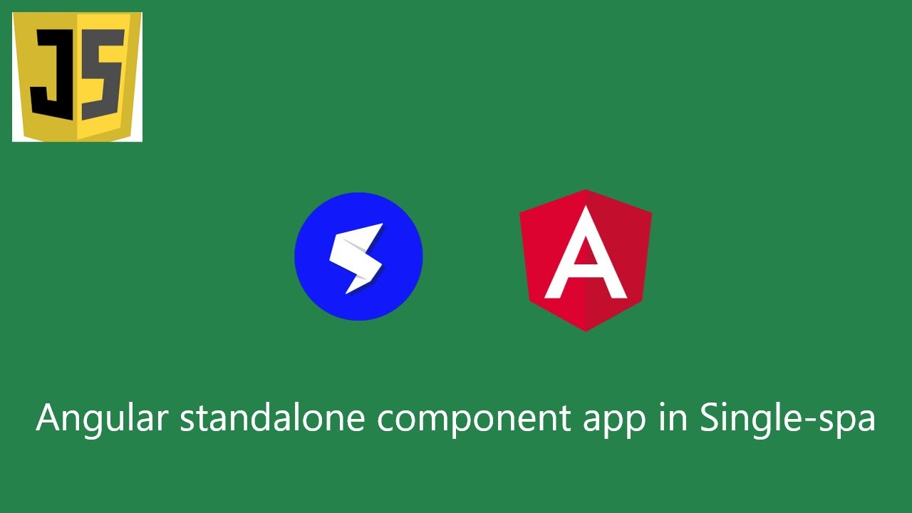 Angular 15 Standalone Components Within Single Spa Angular Youtube