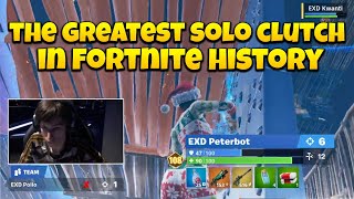 Peter Bot Solo Clutches Fncs Finals Fortnite Highlights Aussieantics