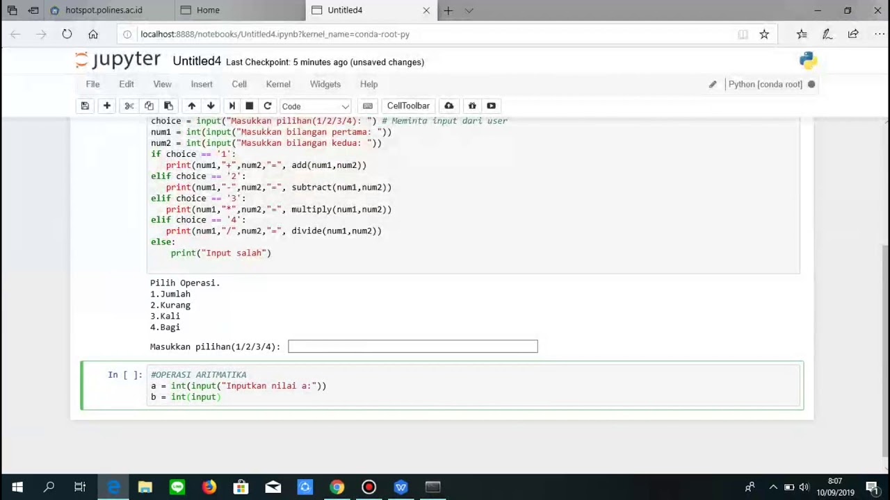 Cara Membuat Program Sederhana Menggunakan Python Youtube