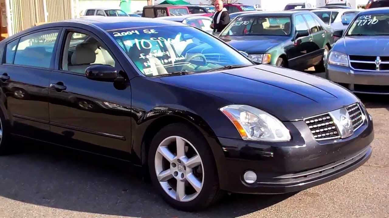 2004 Nissan Maxima Youtube