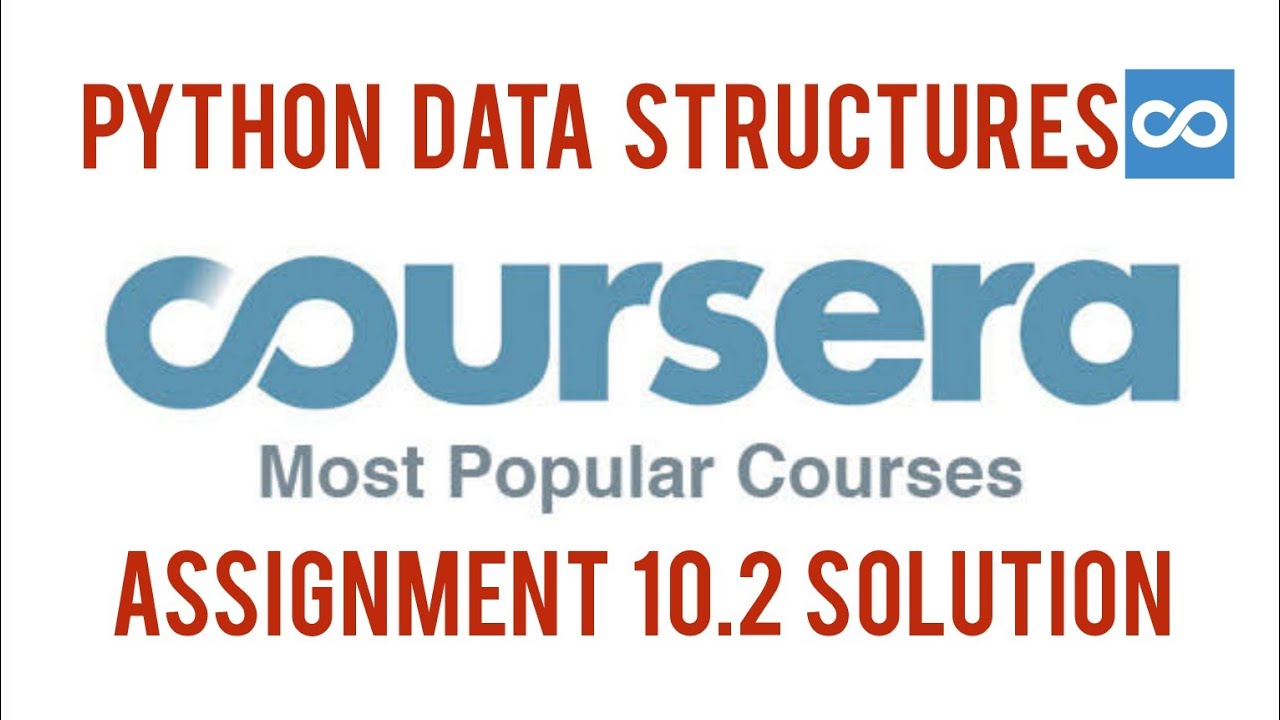Python Data Structures Assignment 10 2 Solution Coursera Assignment