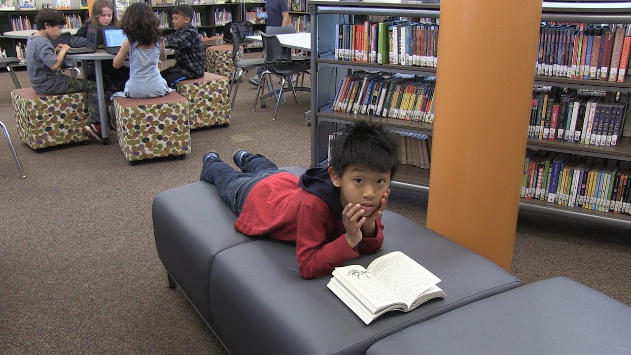 Building Our Future Two Rivers Elementary School Library Youtube