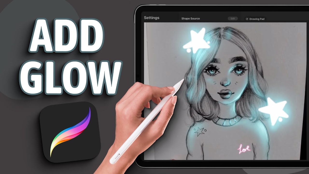 Glowing Art Tutorial Procreate Ann Weikel