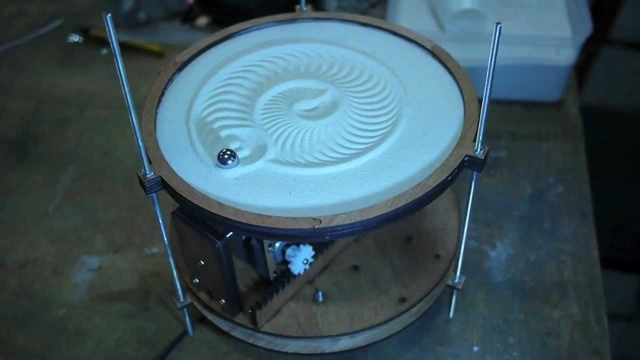 Sand Plotter Test 2 Youtube