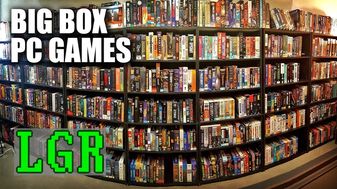 Lgr S Big Box Pc Game Collection Room Tour Youtube