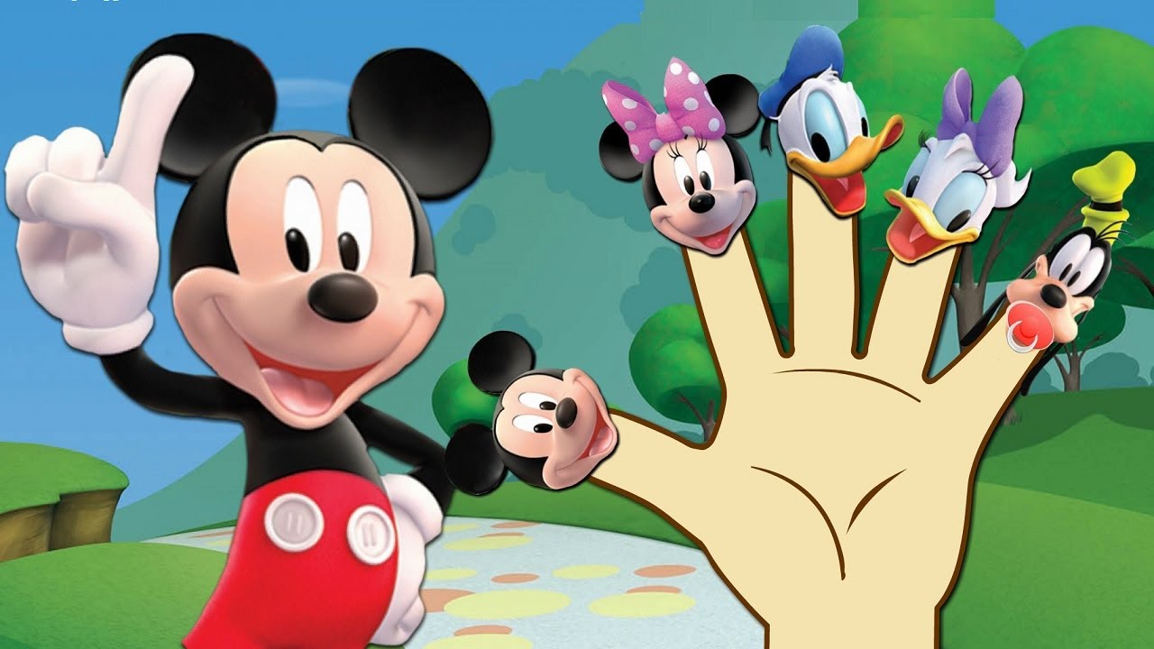 Mickey Mouse Clubhouse Finger Family Song Daddy Finger Nursery