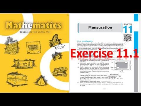 Mensuration Chapter 11 Mathematics Class 8 Youtube