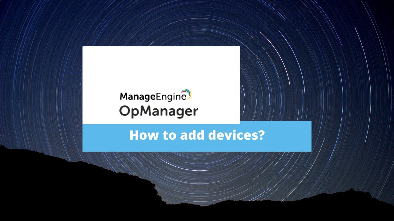 Manageengine Opmanager How To Group Network Devices Youtube