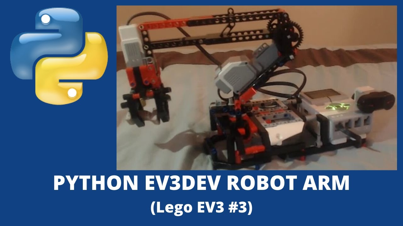 Python Lego Ev3dev Robot Arm Iron Man Inspiration 63 Lego Ev3 3