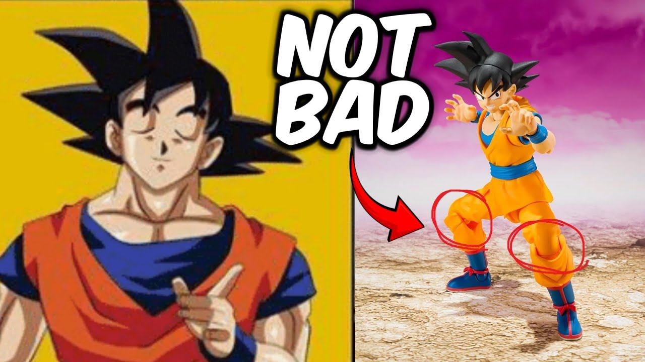 You Kneed This New Goku Figure Youtube