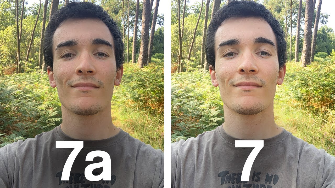 Google Pixel 7 Vs 7a Camera Comparaison Youtube