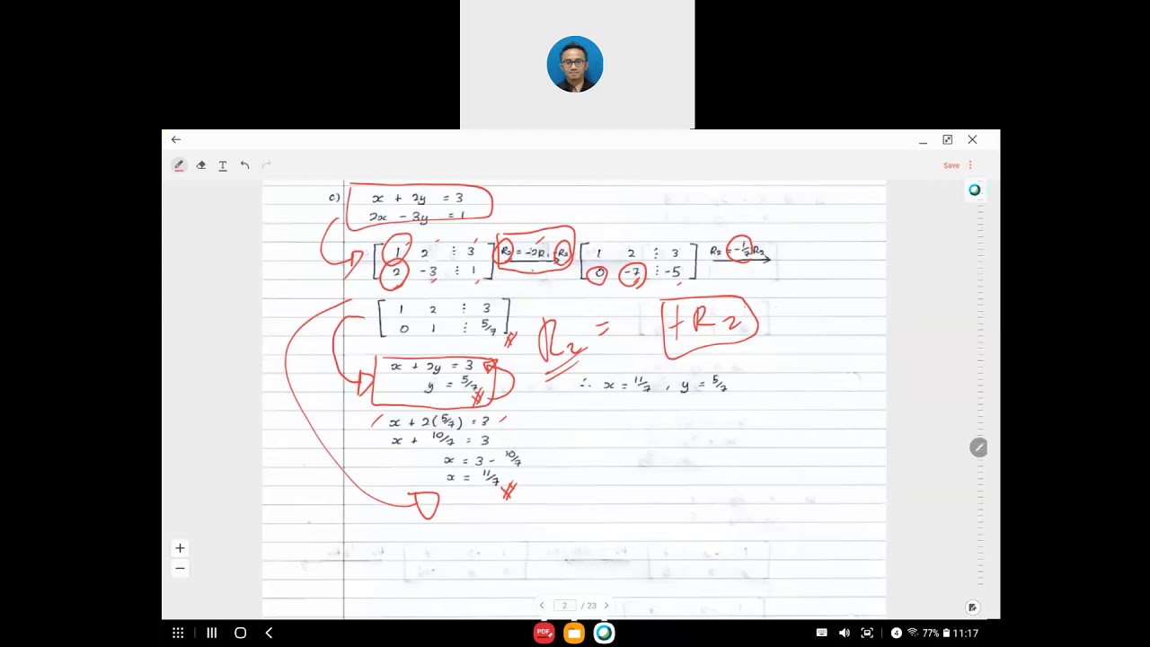 Tutorial Chapter 1 3 Matrices Youtube