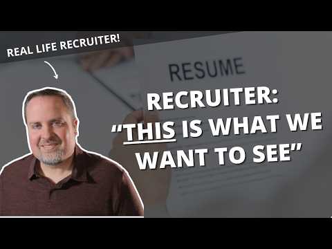 What Resume Format Do Recruiters Like