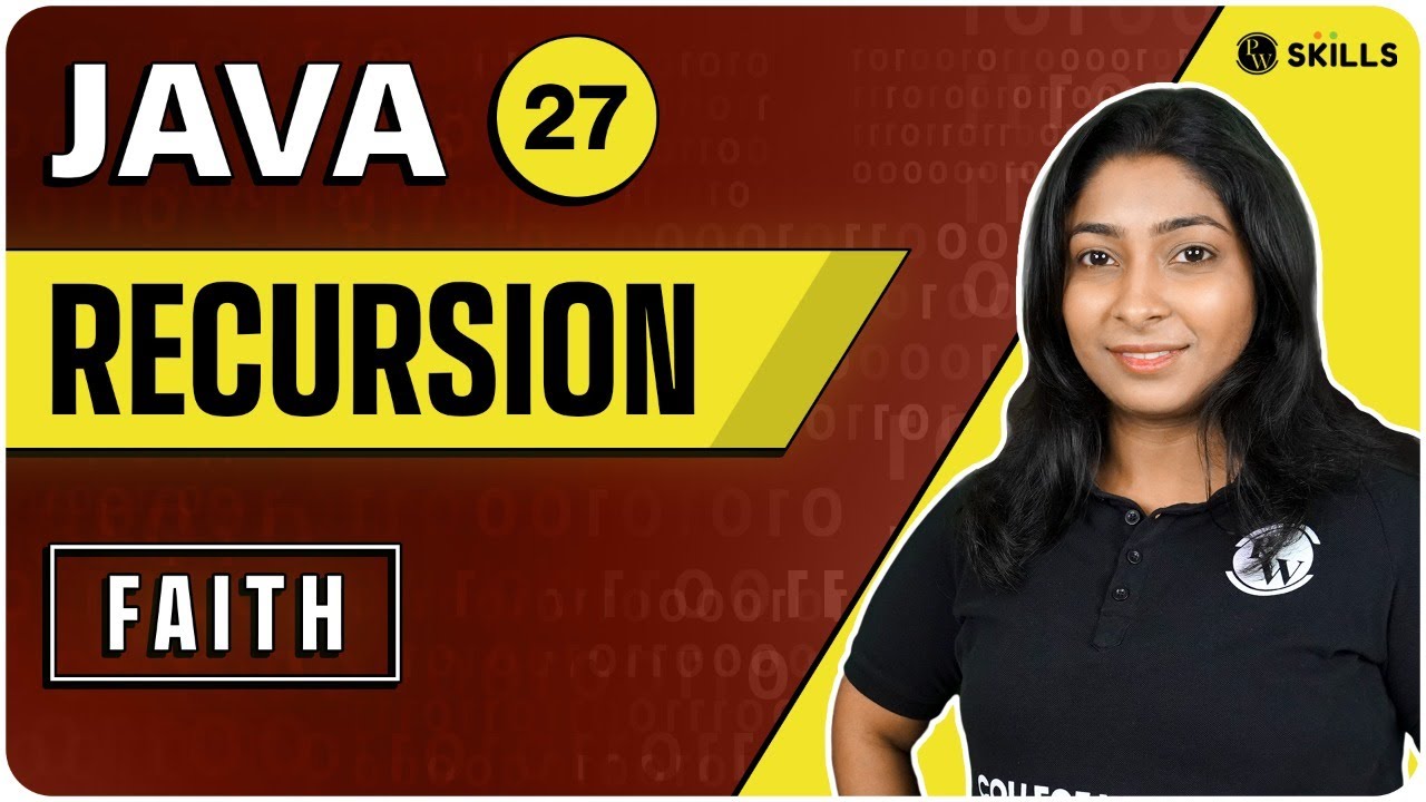 Recursion Recursion Concept And Problems Lecture 27 Java And Dsa