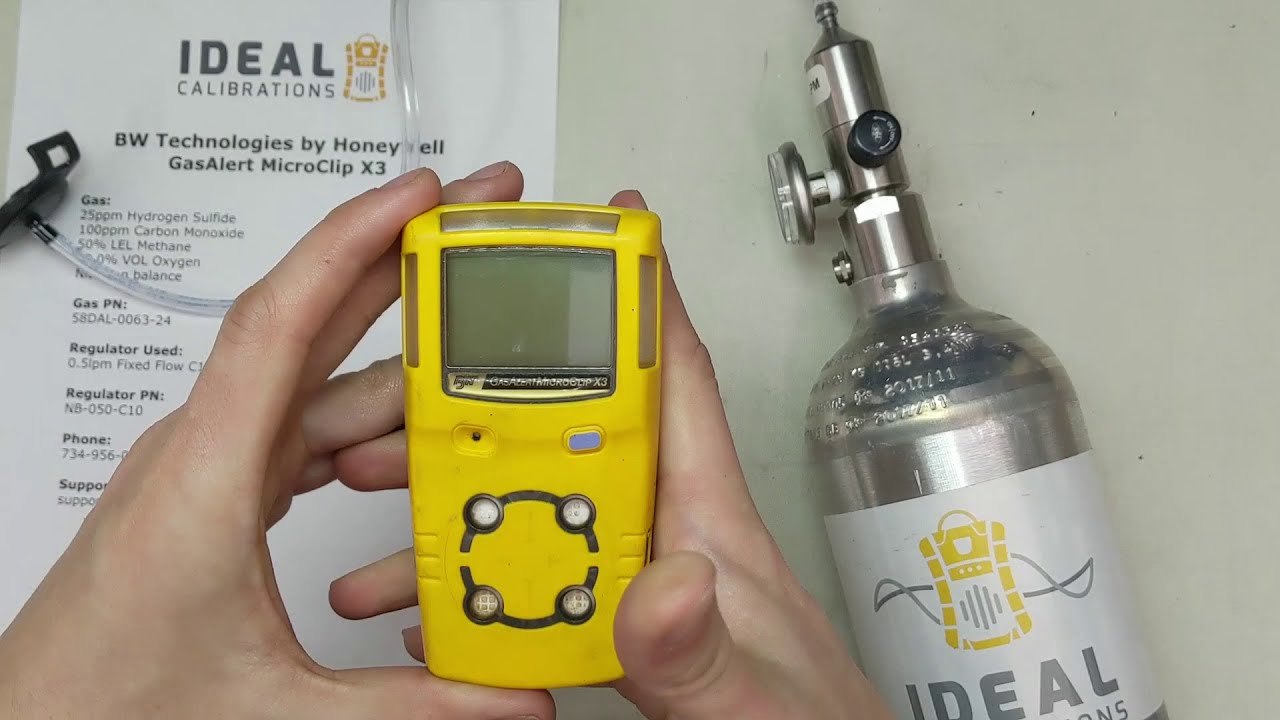 Gasalert Microclip X3 Calibration And Bump Test Guide Youtube