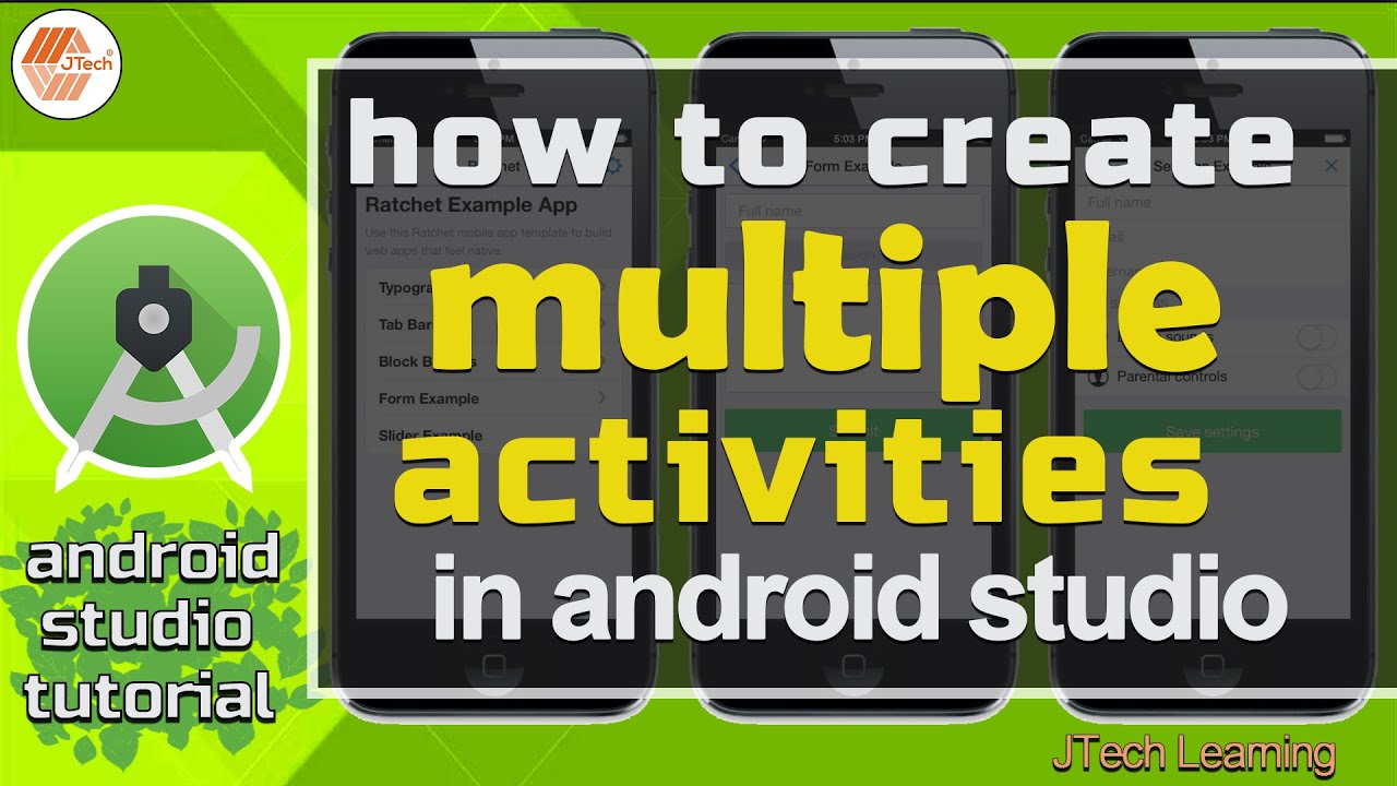 How To Create Multiple Activities In Android Studio Activities In