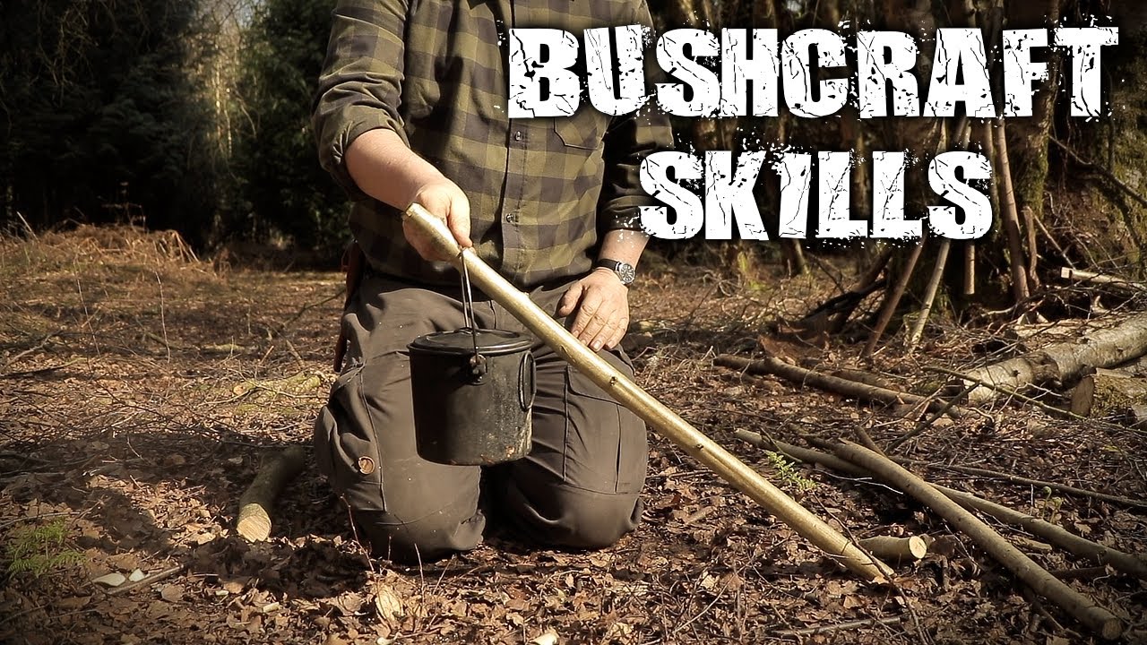 Bushcraft Skills Camp Craft Knife Skills Pot Hangers Overnight
