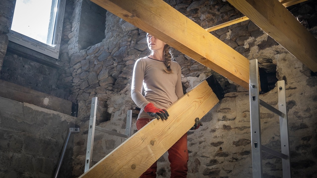 Installing Floor Joists Perfection Youtube