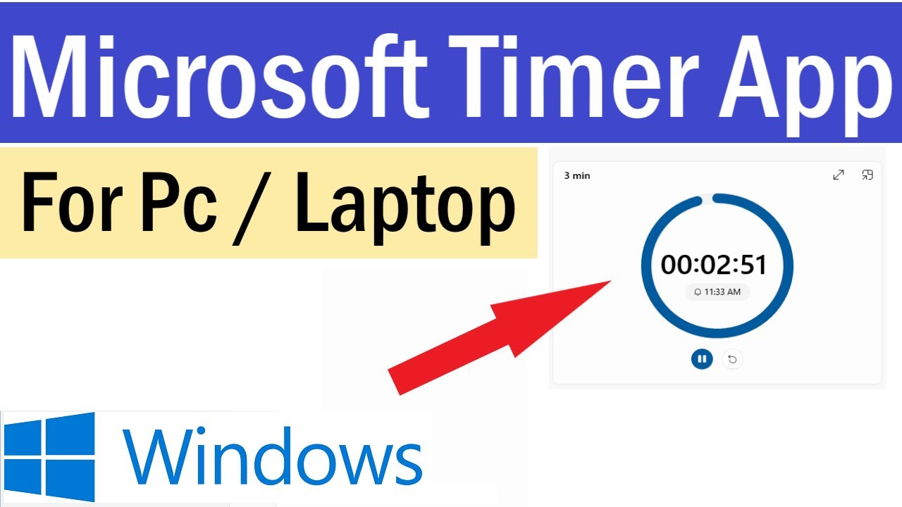 How To Set Timer On Windows How To Use The Windows Timer Windows 10