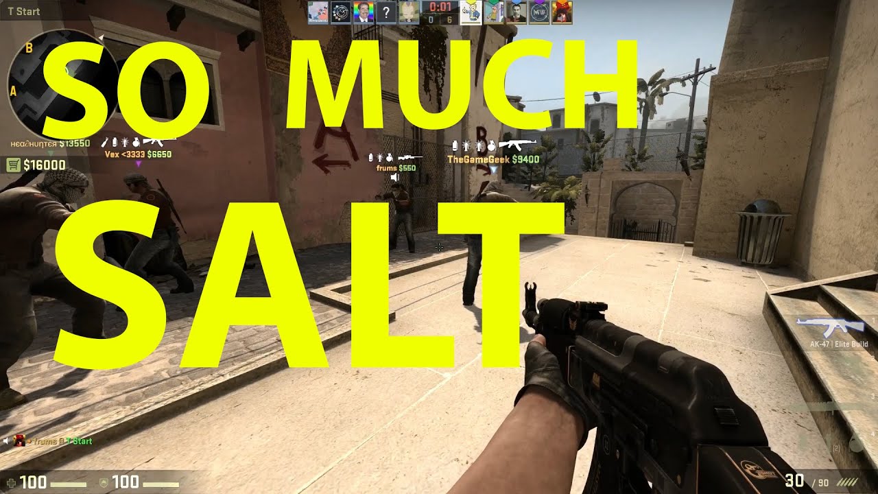 So Much Salt Cs Go Mm Funny Moments Youtube