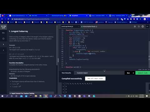 решаем Problem Solving Basic Certification на Hackerrank Youtube