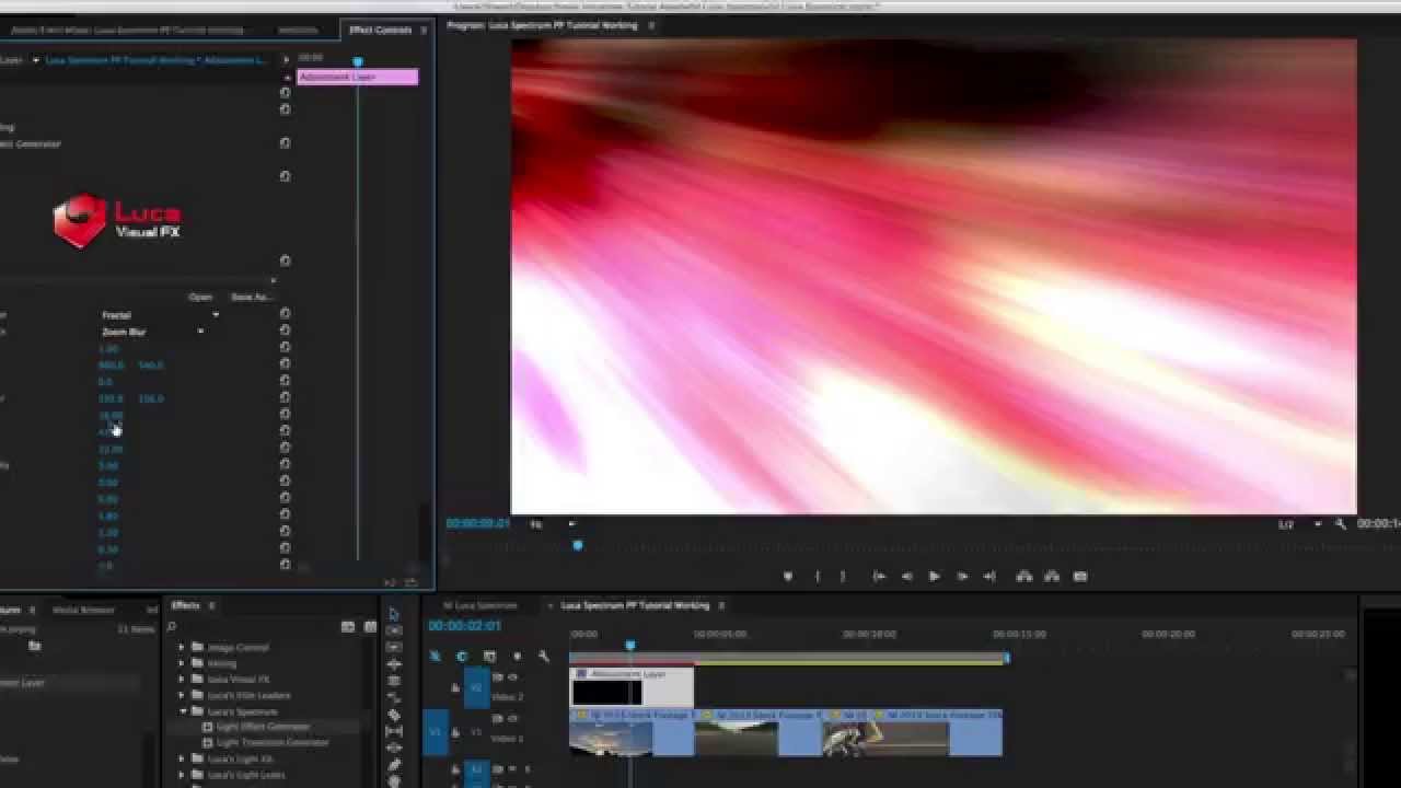 Spectrum Effects Tutorial In Premiere Pro Youtube