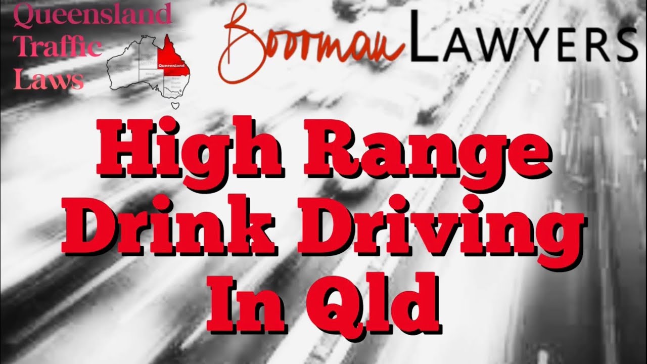 High Range Dui Drink Driving In Qld Youtube