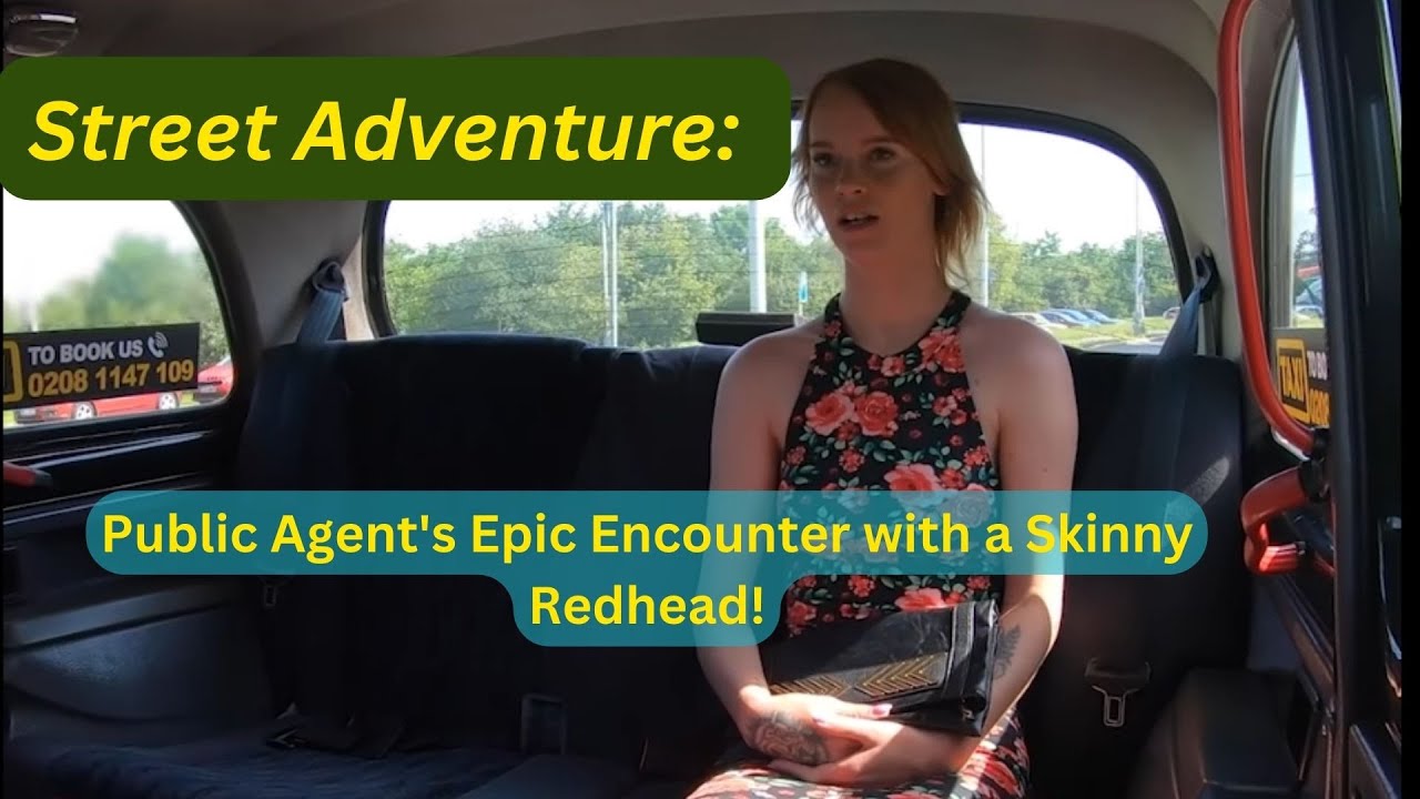 Street Adventure Public Agent S Epic Encounter With A Skinny Redhead