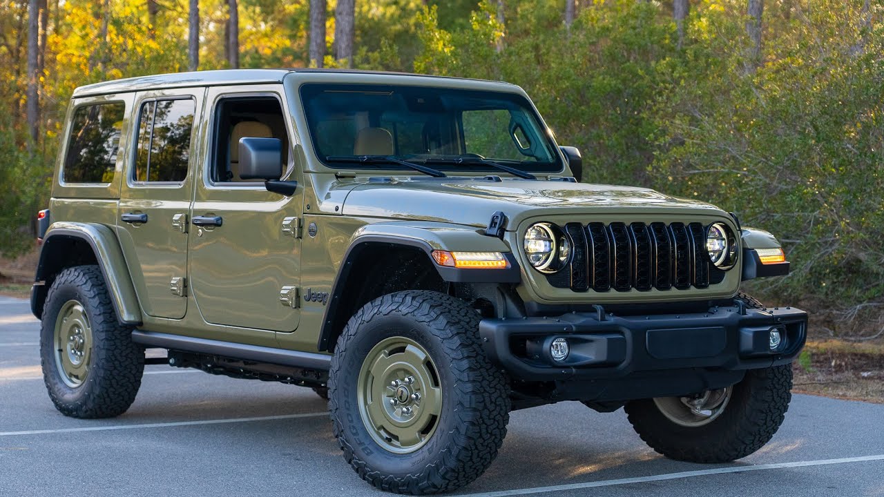 2025 Jeep Wrangler Willys 41 Special Edition 4xe Interior Tech