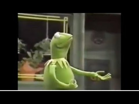 I Sing I Love My Elbows By Kermit The Frog From A Random Sesame