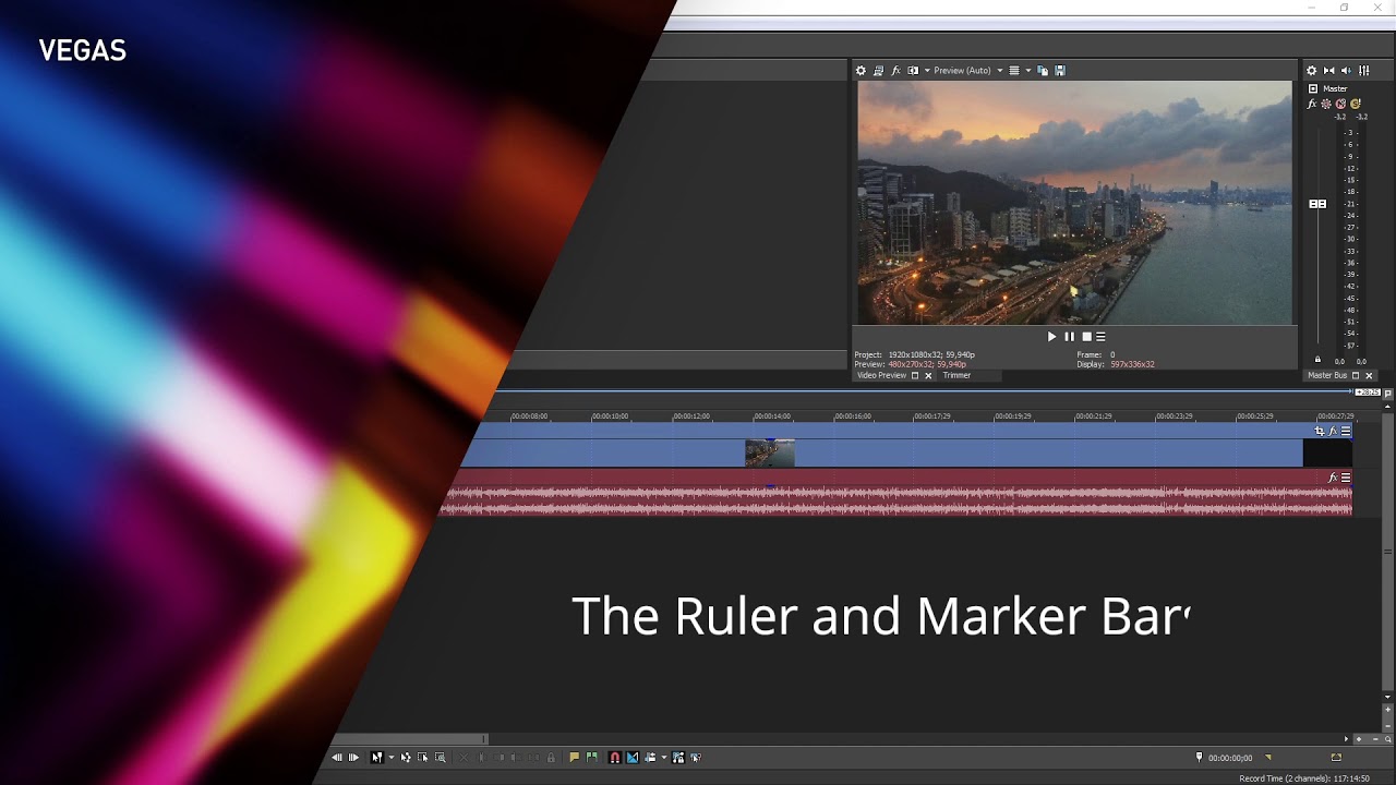 Vegas Pro 16 Quickstart Tutorial 2019 Youtube