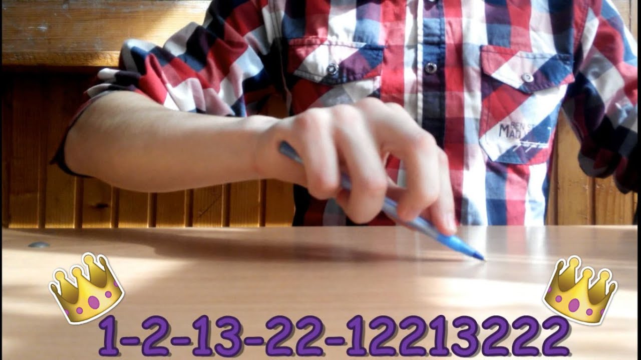 Pen Tapping Tutorial или как делать битбокс ручкой 7 Medium Beat